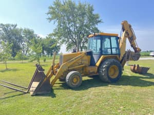 SOLD - John Deere 410C Lot No. 81 Construction with 7,057 Hrs | Tractor ...