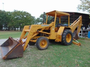 SOLD - JOHN DEERE 410D LOADER BACKHOE, S/N 249582, G.P BKT, CANOPY ...