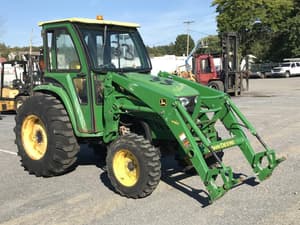 SOLD - John Deere 4120 4x4 Hydrostatic Tractor w/ Loader Tractors with ...