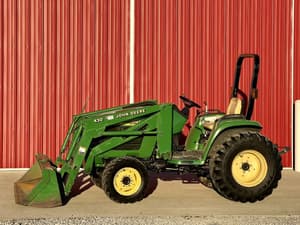 SOLD - John Deere 4400 tractor w/ 430 loader (KS1822) Tractors with ...