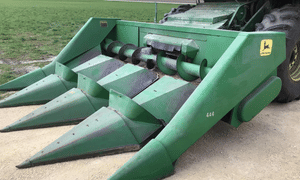SOLD - John Deere 444 Harvesting with 4 Rows | Tractor Zoom