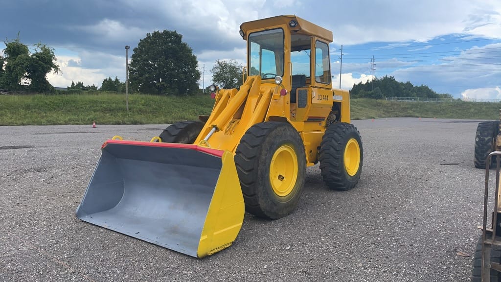 SOLD - JOHN DEERE 444 ARTICULATED WHEEL LOADER Construction with 1,525 ...