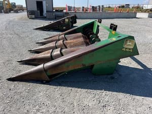 SOLD - John Deere 444 Harvesting with 4 Rows | Tractor Zoom