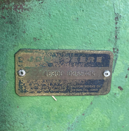 Tractor Zoom - John Deere 4630