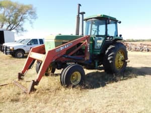 SOLD - John Deere 4640 tractor, Dual 3150 front loader Tractors with ...