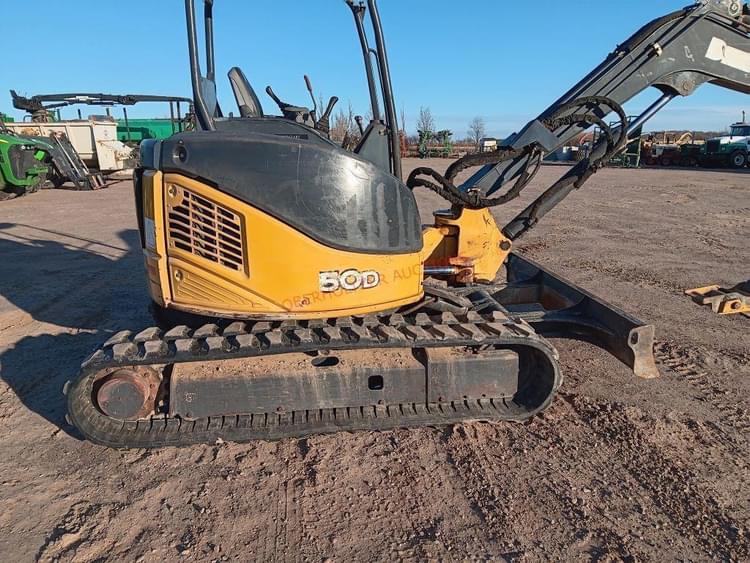 John Deere 50D Construction Compact Excavators for Sale | Tractor Zoom