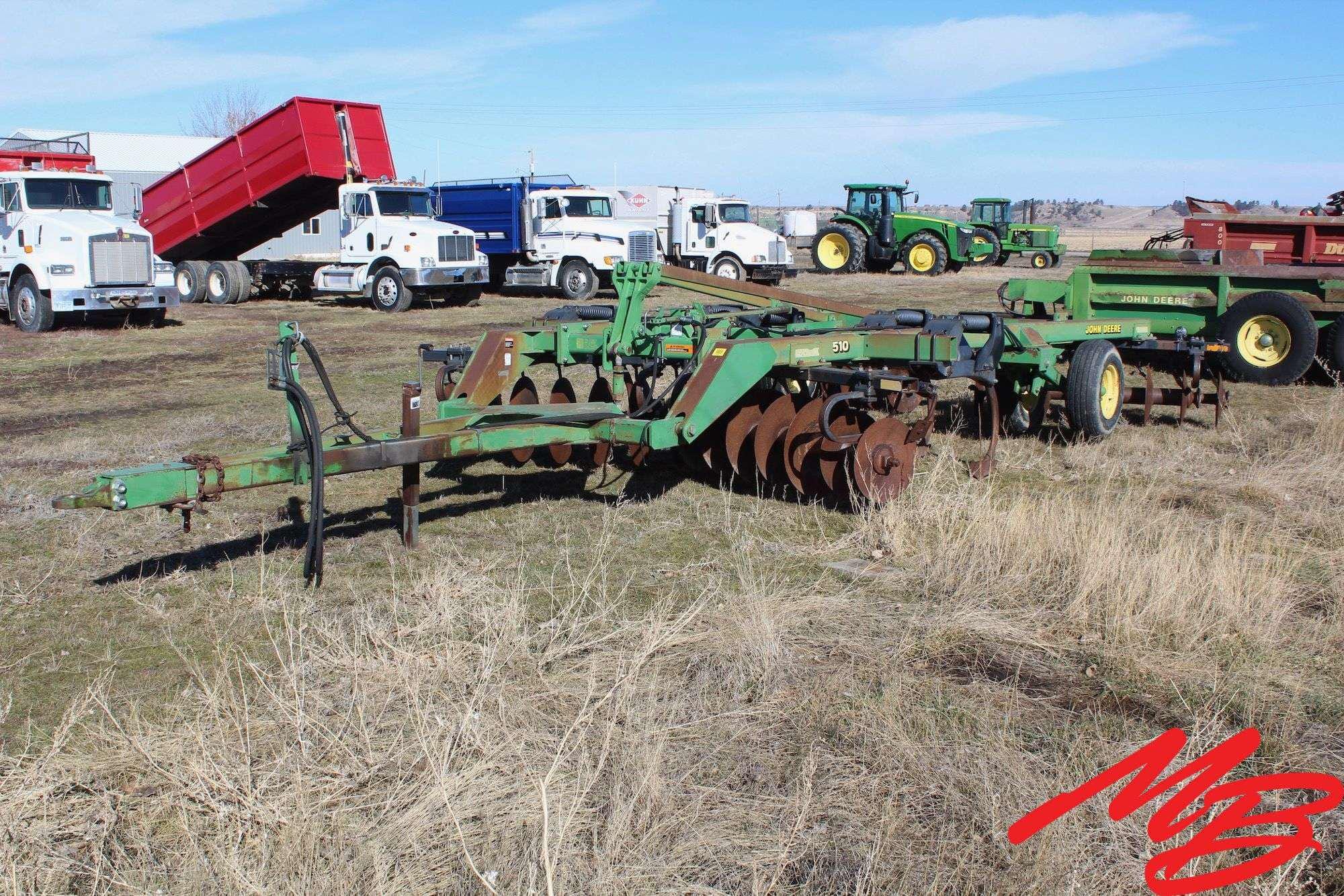 SOLD - John Deere 510 Lot No. 53386 Tillage with 12 ft | Tractor Zoom