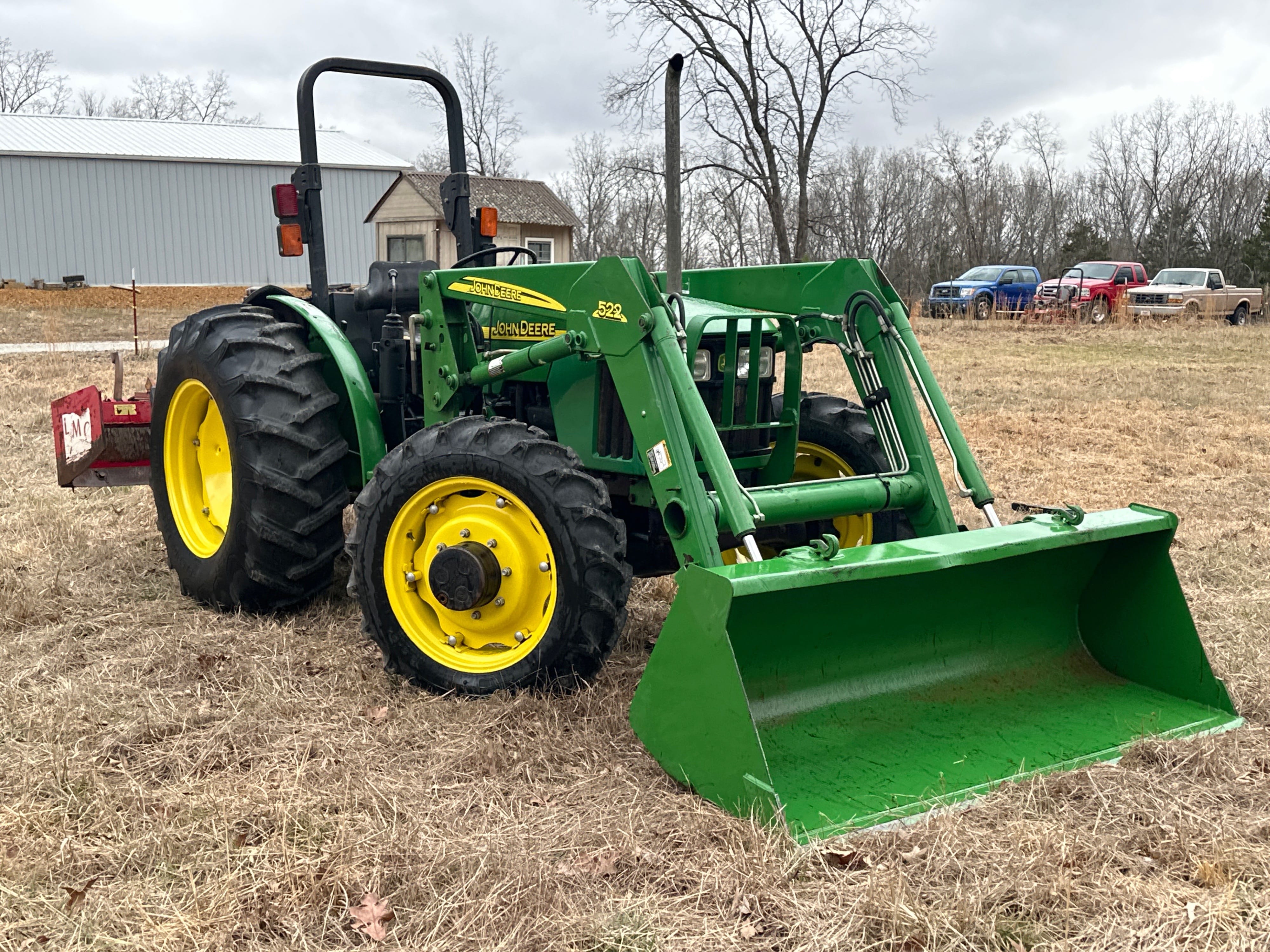 SOLD - John Deere 5205 • FWA • 522 Loader Tractors with 1,166 Hrs ...