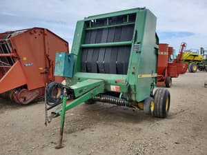 SOLD - John Deere 530 Round Baler Hay and Forage with --- Bales ...