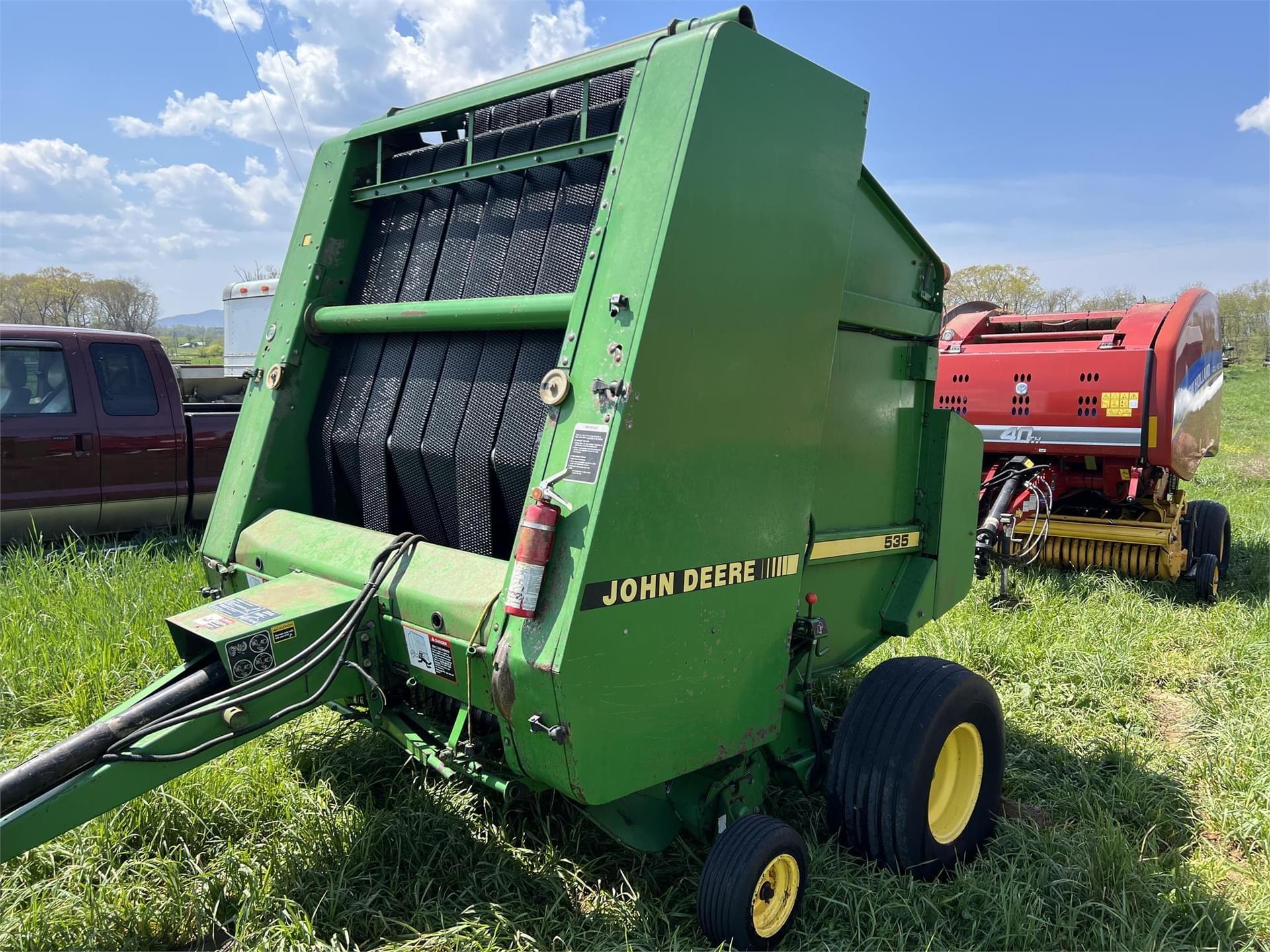 John Deere 535 Hay and Forage Balers - Round for Sale | Tractor Zoom