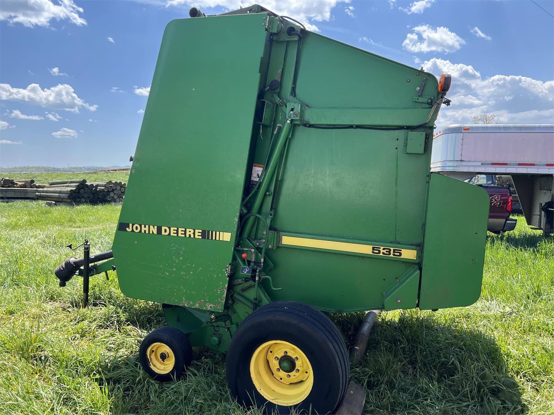 John Deere 535 Hay and Forage Balers - Round for Sale | Tractor Zoom