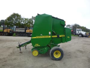 SOLD - John Deere 557 Round Baler^MONITOR^ (QEA 1782) Hay and Forage ...