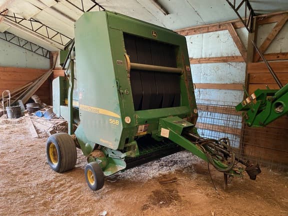 2009 John Deere 568 Mega Wide Plus Hay and Forage Balers - Round for ...