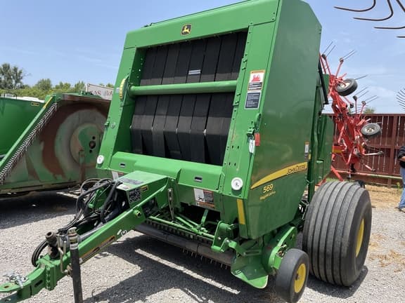 John Deere 569 MegaWide Plus Hay and Forage Balers - Round for Sale ...