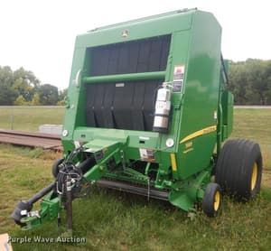 SOLD - John Deere 569 round baler Hay and Forage with 11,528 Bales ...