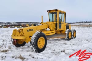 SOLD - John Deere 570A Motor Grader Construction with --- Hrs | Tractor ...