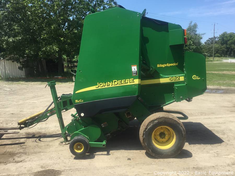 John Deere 582 Hay and Forage Balers - Round for Sale | Tractor Zoom
