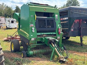 SOLD - John Deere 582 Lot No. 9835 Hay and Forage with --- Bales ...