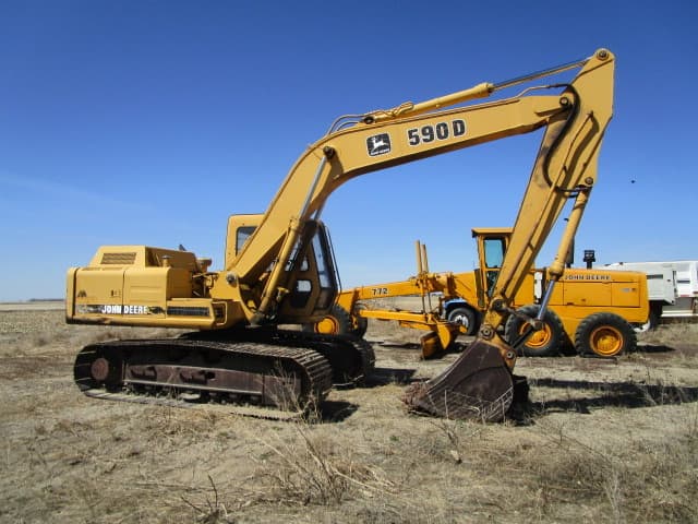 John Deere 590D Construction Excavators for Sale | Tractor Zoom