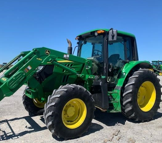 John Deere 6125M Tractors 100 to 174 HP for Sale | Tractor Zoom