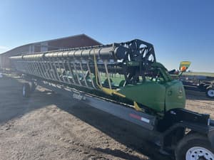 SOLD - John Deere 630F Harvesting with 30 ft | Tractor Zoom