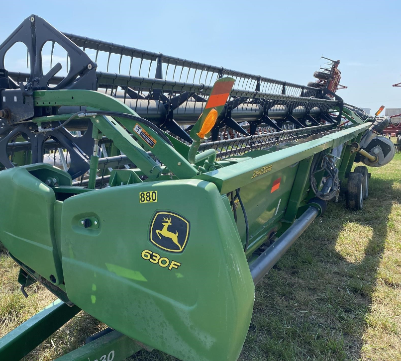 SOLD - John Deere 630F Harvesting | Tractor Zoom