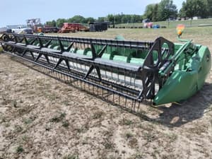 SOLD - John Deere 630F Lot No. 42 Harvesting with 30 ft | Tractor Zoom
