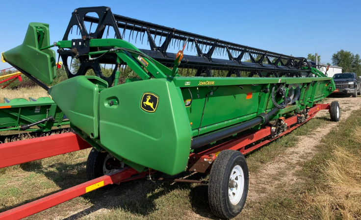 SOLD - John Deere 635F Harvesting Headers - Platform | Tractor Zoom