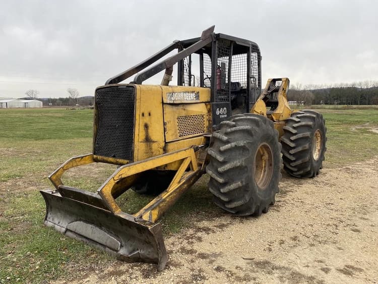 SOLD - John Deere 640 Construction Skidder | Tractor Zoom