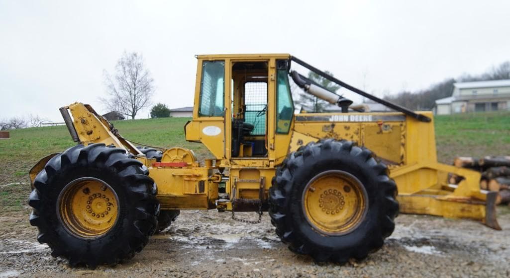 John Deere 640E Construction Skidder for Sale | Tractor Zoom