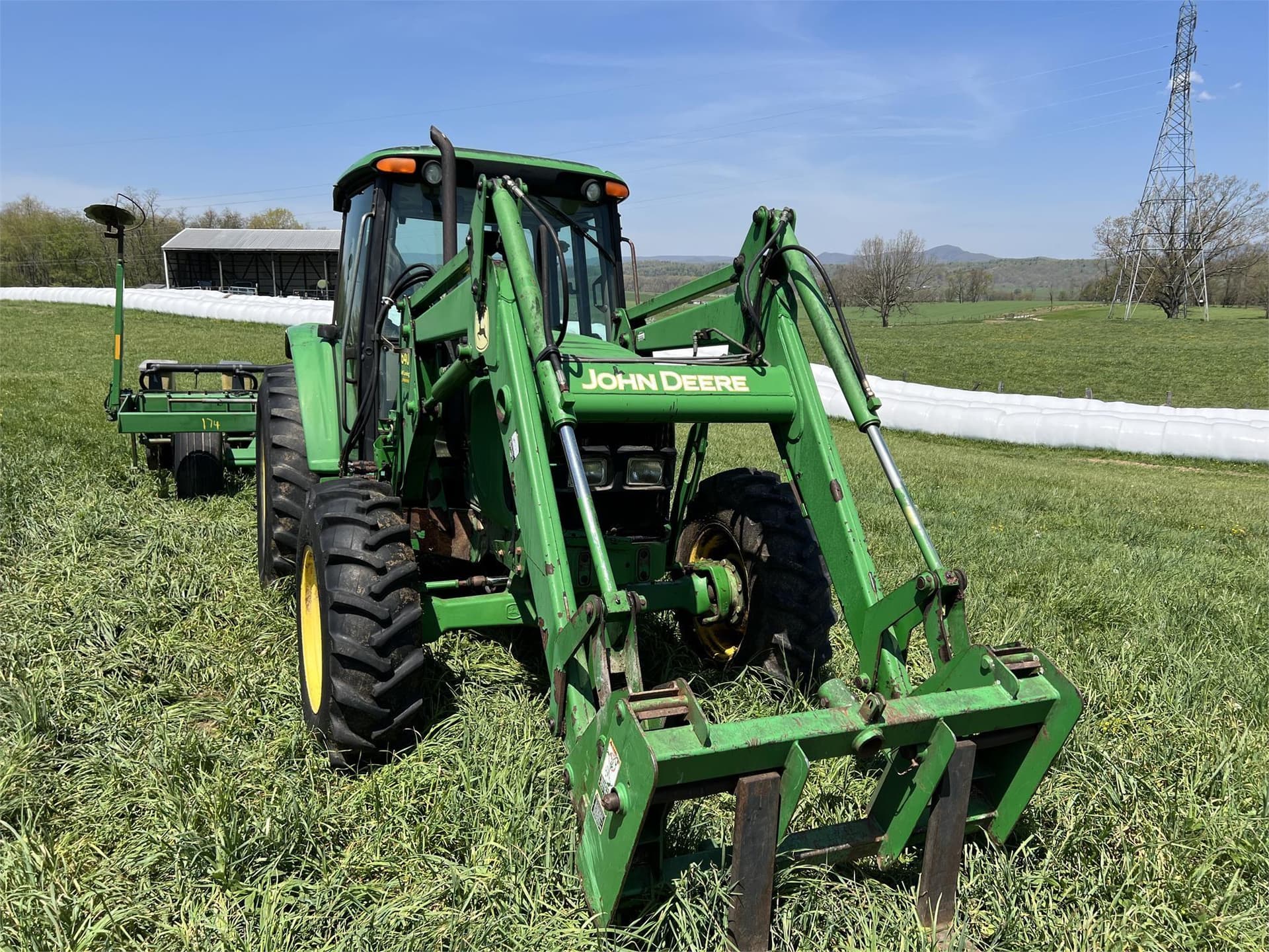 John Deere 6415 Tractors 100 to 174 HP for Sale | Tractor Zoom