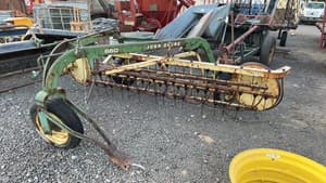 SOLD - JOHN DEERE 660 HAY RAKE W/ DOLLY WHEEL Hay and Forage | Tractor Zoom