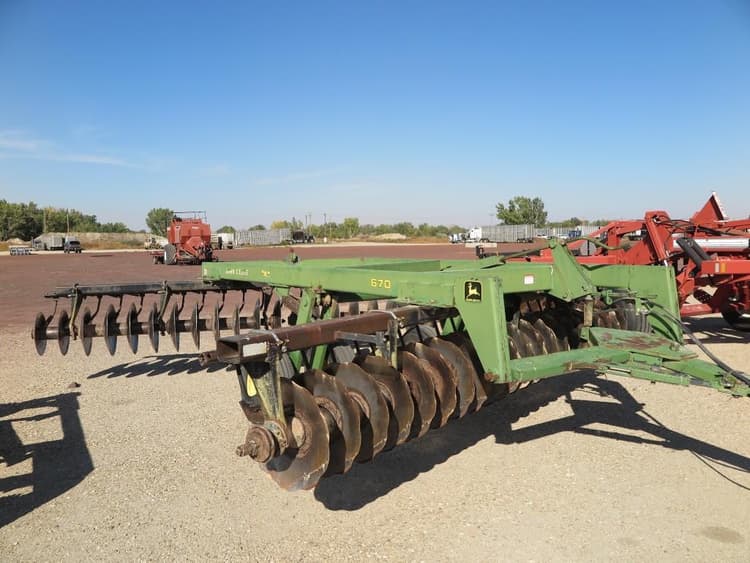 SOLD - John Deere 670 Tillage Disks | Tractor Zoom