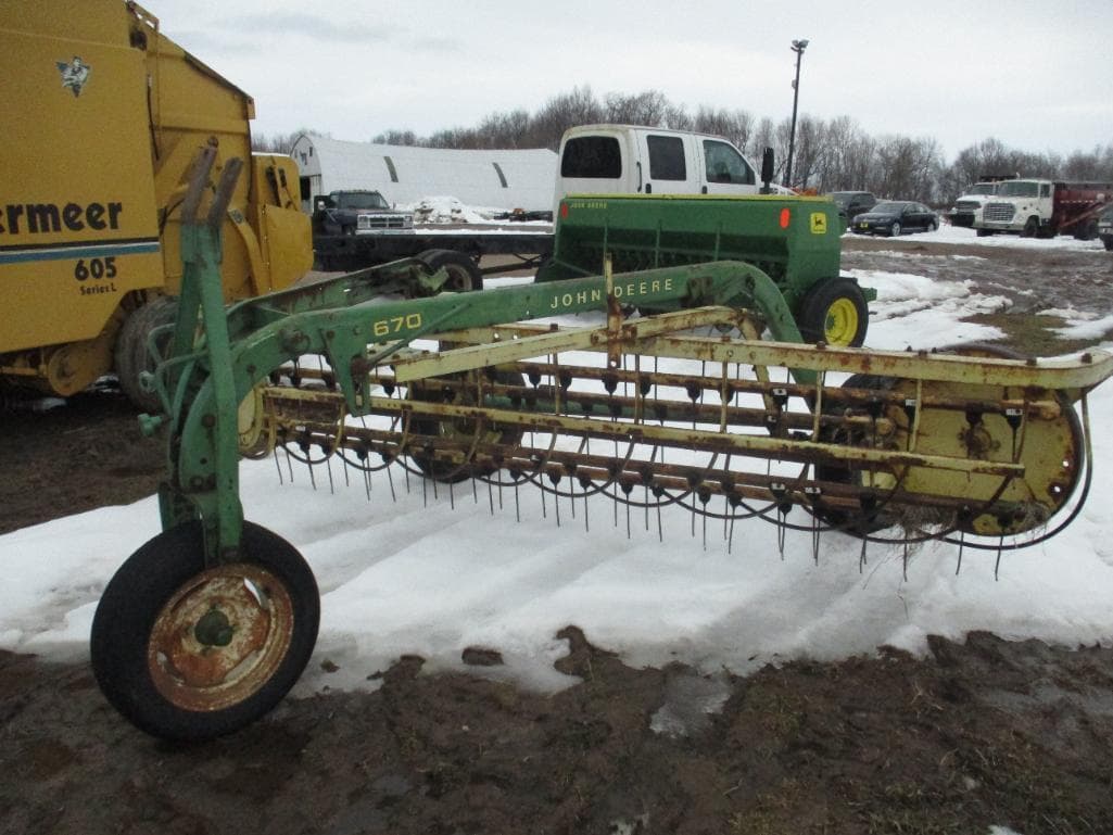 John Deere 670 Hay and Forage Hay - Rakes/Tedders for Sale | Tractor Zoom