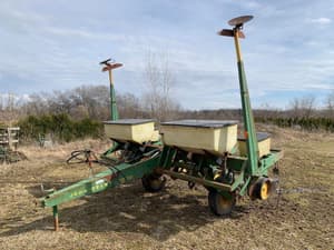 SOLD - John Deere 7000 4 Row/38” Planter w/ Monitor Planting with 4 ...
