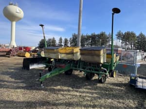 SOLD - John Deere 7000 6 Row Corn Planter Planting with 6 Rows ...