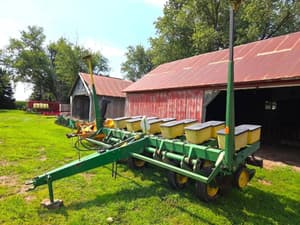 SOLD - John Deere 7000 Lot No. 126 Planting with 6 Rows | Tractor Zoom