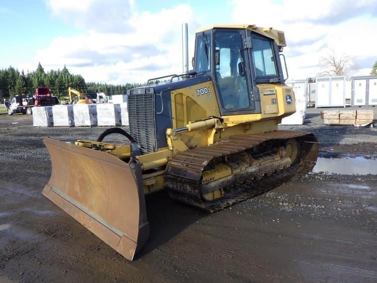 SOLD - John Deere 700J LGP Construction Dozers | Tractor Zoom