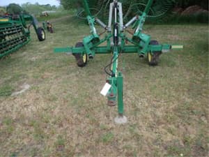 SOLD - John Deere 702 8 Wheel V Rake Hay and Forage | Tractor Zoom
