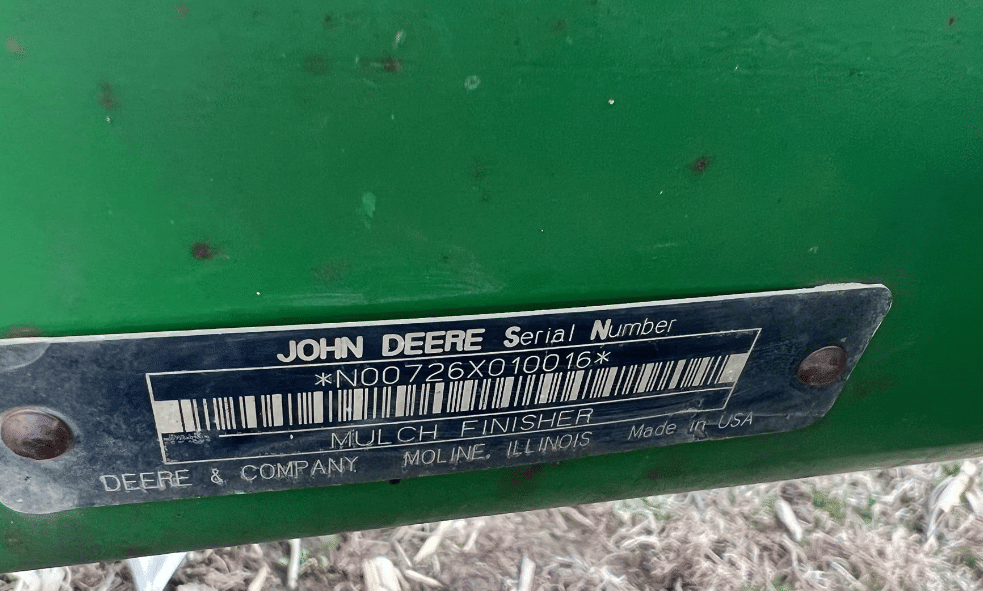 John Deere 726 Tillage Mulch Finishers for Sale | Tractor Zoom