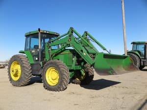 SOLD - John Deere 7400 107 HP MFWD W/740 JD Loader Tractors with 3,287 ...