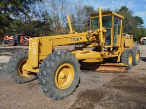 SOLD - John Deere 770BH Motor Grader (No Serial Number Located): Encl ...
