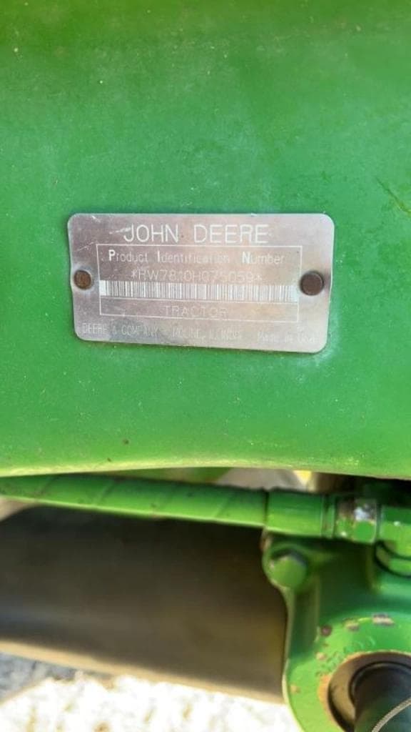 John Deere 7810 Tractors 175 to 299 HP for Sale | Tractor Zoom