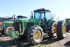 SOLD - John Deere 8400 MFWD Cab Tractor Tractors with 2,151 Hrs ...