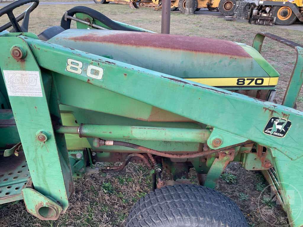 Tractor Zoom - John Deere 870