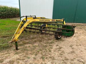 SOLD - John Deere 894A 4-bar hay rake, rubber mount teeth, SN: 39556 ...