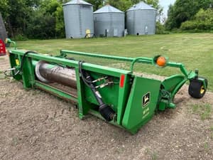 SOLD - John Deere 914 14' pkp platform Harvesting with 14 ft | Tractor Zoom