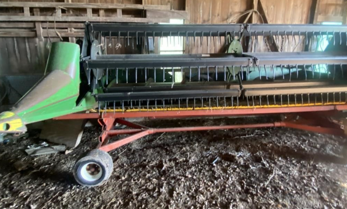 SOLD - John Deere 915 Harvesting with 15 ft | Tractor Zoom