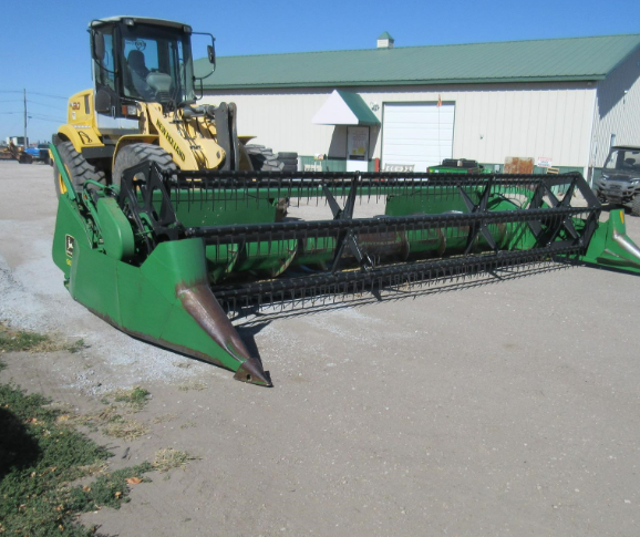 SOLD - John Deere 920F Harvesting with 20 ft | Tractor Zoom
