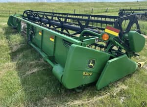 SOLD - John Deere 930F Lot No. 2914 Harvesting with 28 ft | Tractor Zoom
